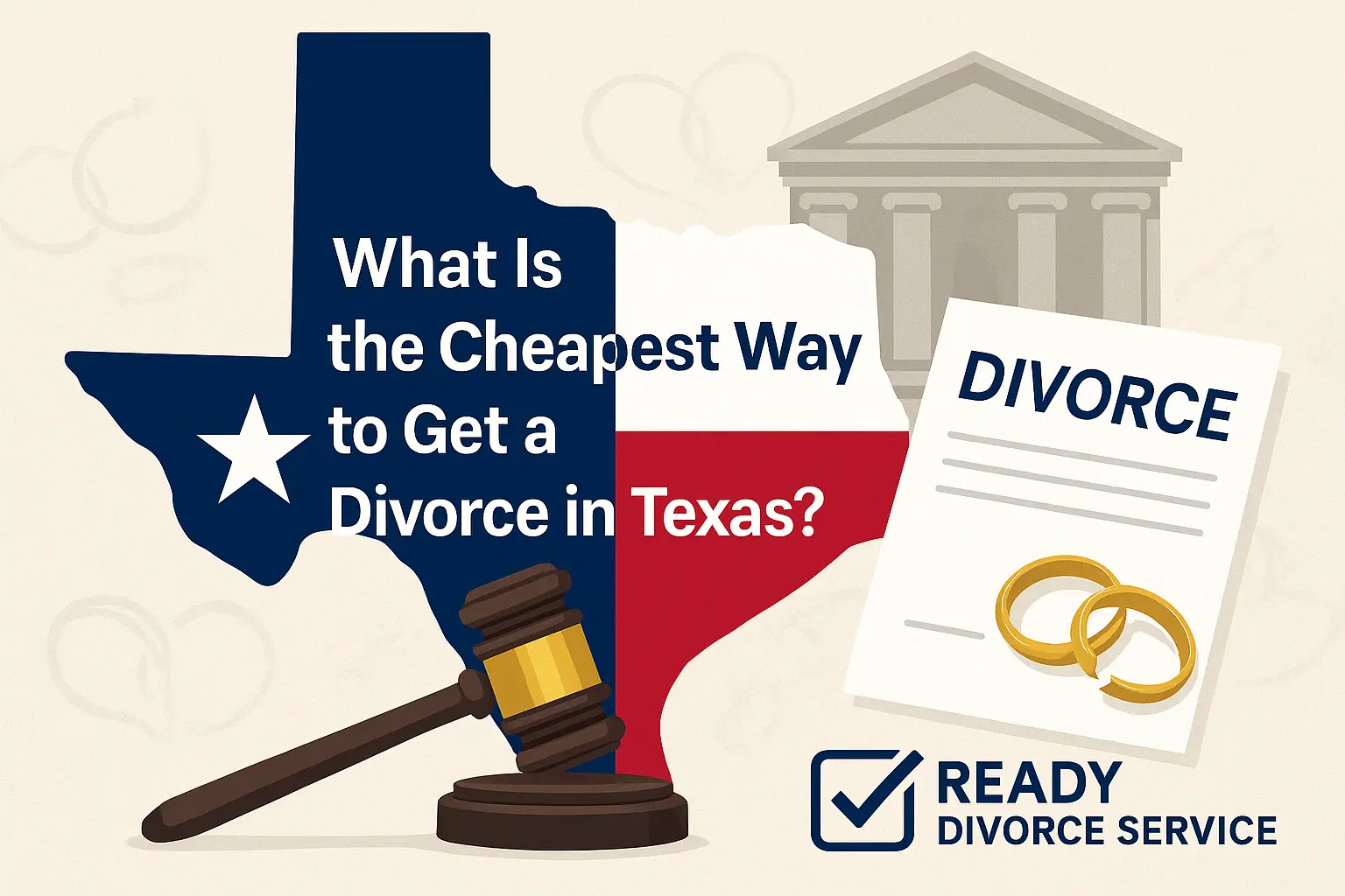 What Is the Cheapest Way to Get a Divorce in Texas? | Ready Divorce Service