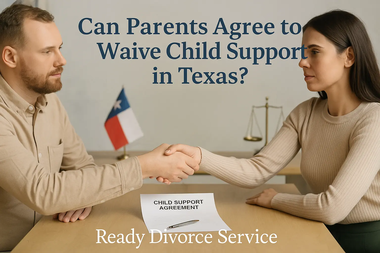 Can Parents Agree to Waive Child Support in Texas? | Ready Divorce Service